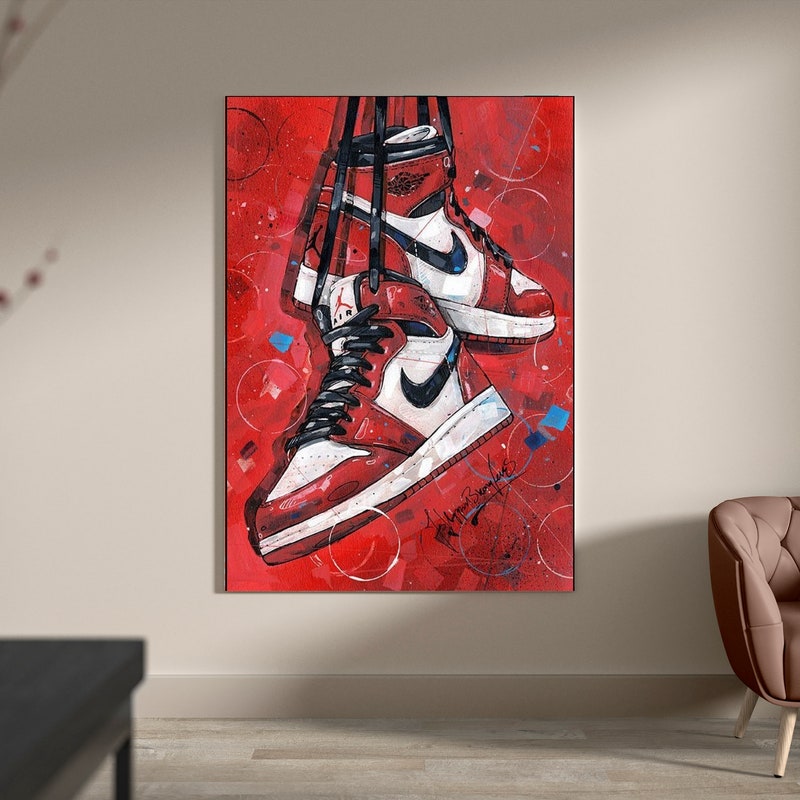 Air Jordan Art - Etsy