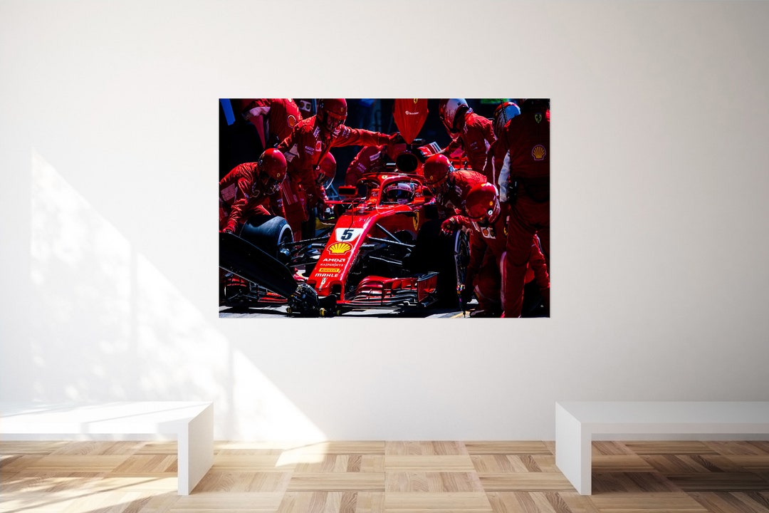 Formula 1 Canvas, Iconic Wall Art, F1 Art,racing Car Home Decor ...