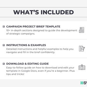 Campaign Project Brief Template: Editable Google Docs Marketing Plan ...