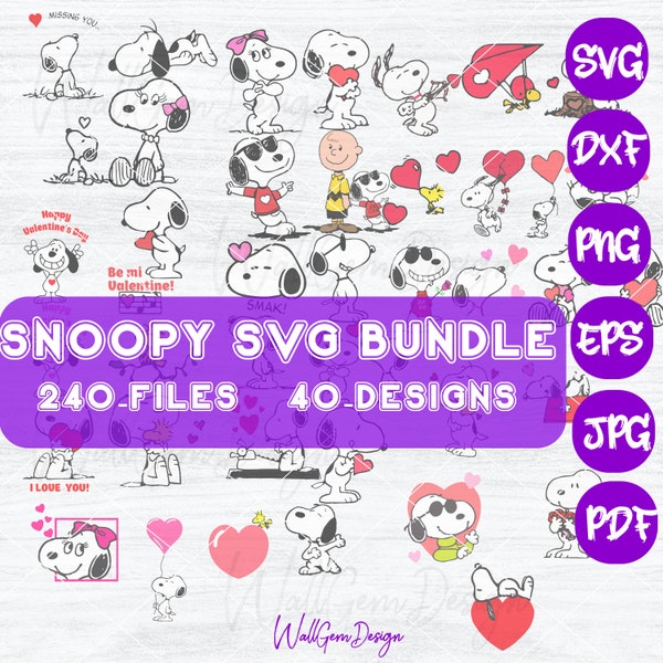 Snoopy Svg Cricut - Etsy