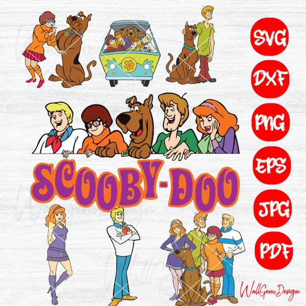 Svg Scobby Doo - Etsy