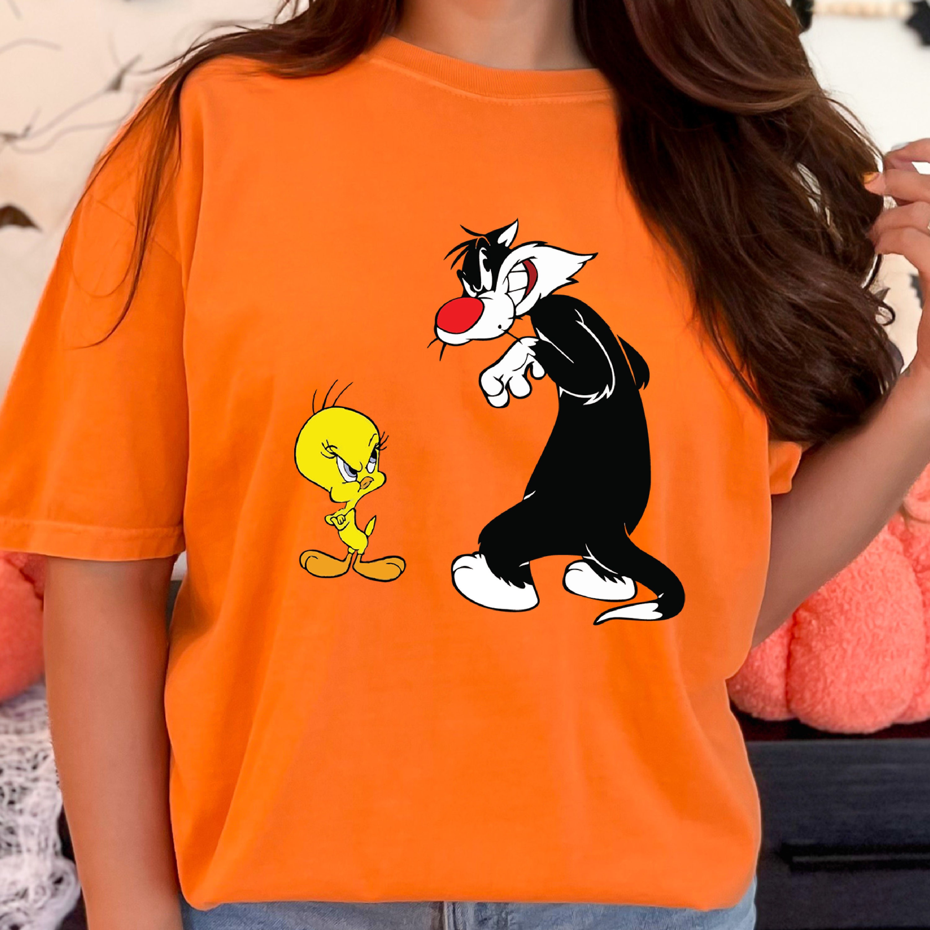 Sylvester & Tweety SVG Bundle: Cartoon Clipart Designs (digital ...