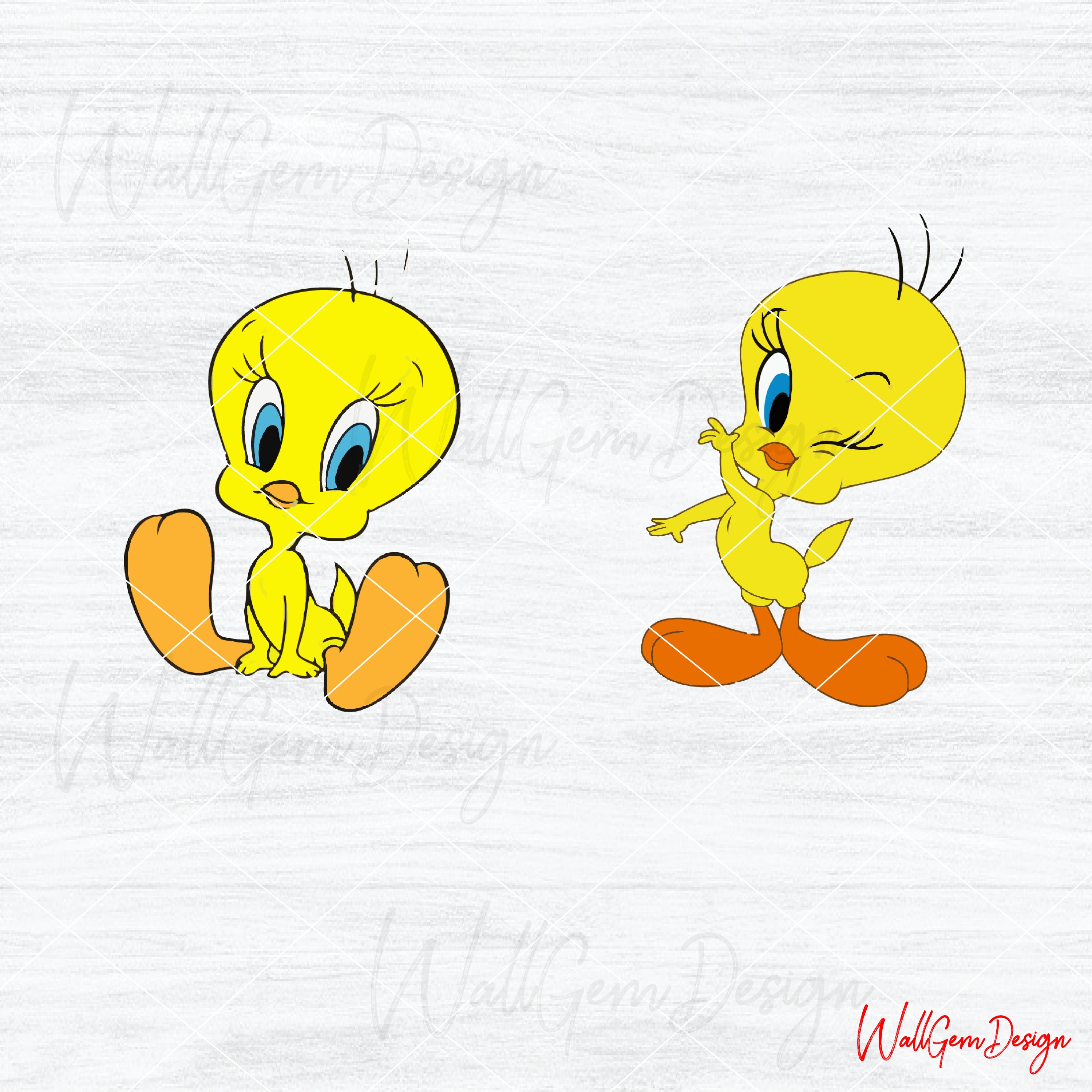 Tweety Bird SVG Bundle: Cartoon Clipart (60 Files) - Etsy