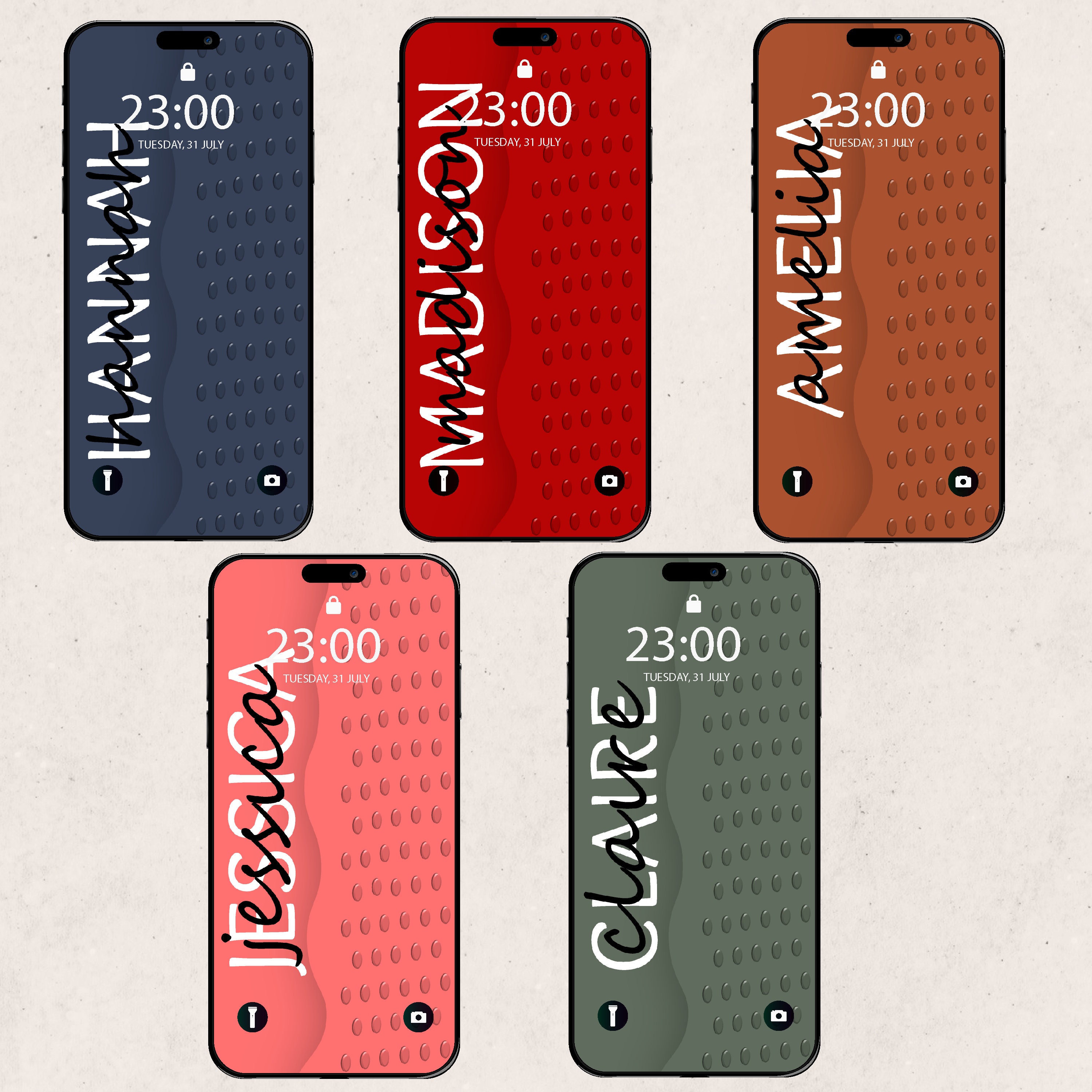 10 Custom iPhone Wallpaper, Minimalist Design Custom Wallpaper ...