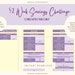52 Week Savings Challenge Google Sheets Template | Save Money in 52 ...