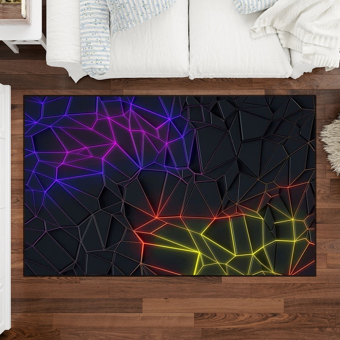 Gamer Rug Gaming Room Decor Gamer Girl Decor Rug for - Etsy