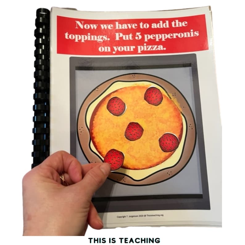 Pizza Adapted Story & Activities Preschool Special Education - Etsy