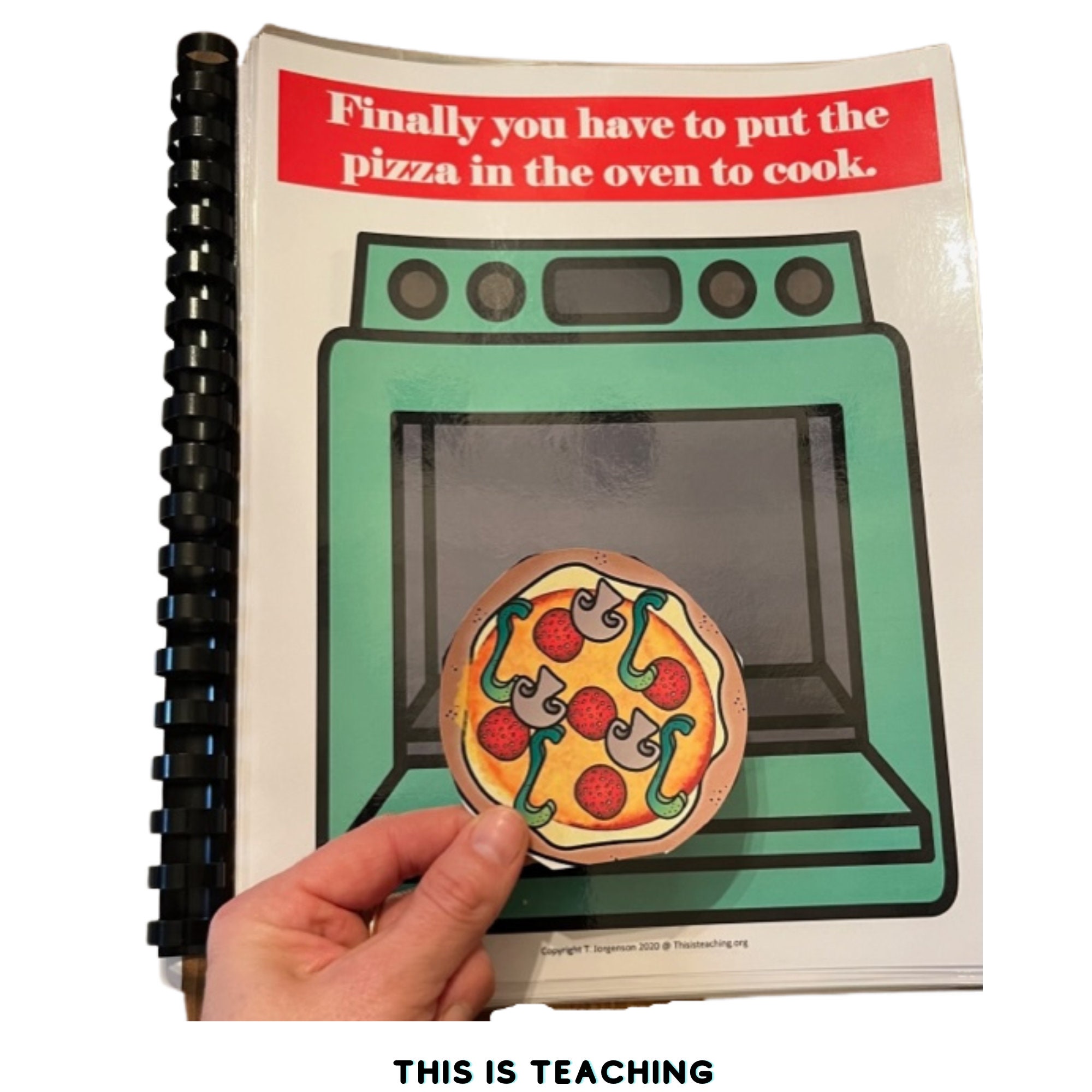 Pizza Adapted Story & Activities Preschool Special Education - Etsy