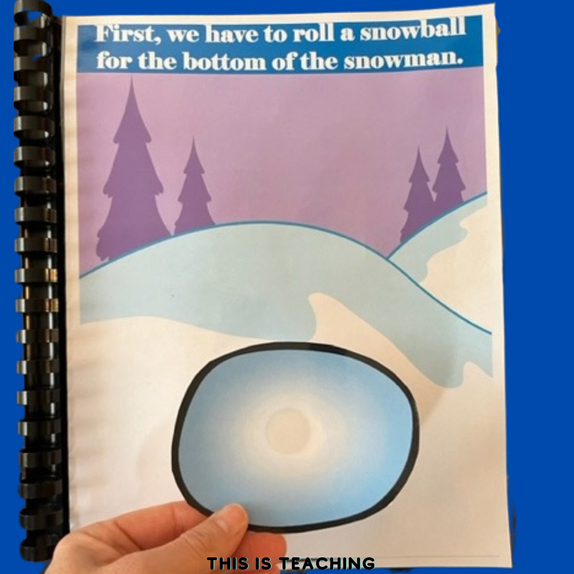 Let's Build A Snowman Winter Story & Activities Preschool Special ...