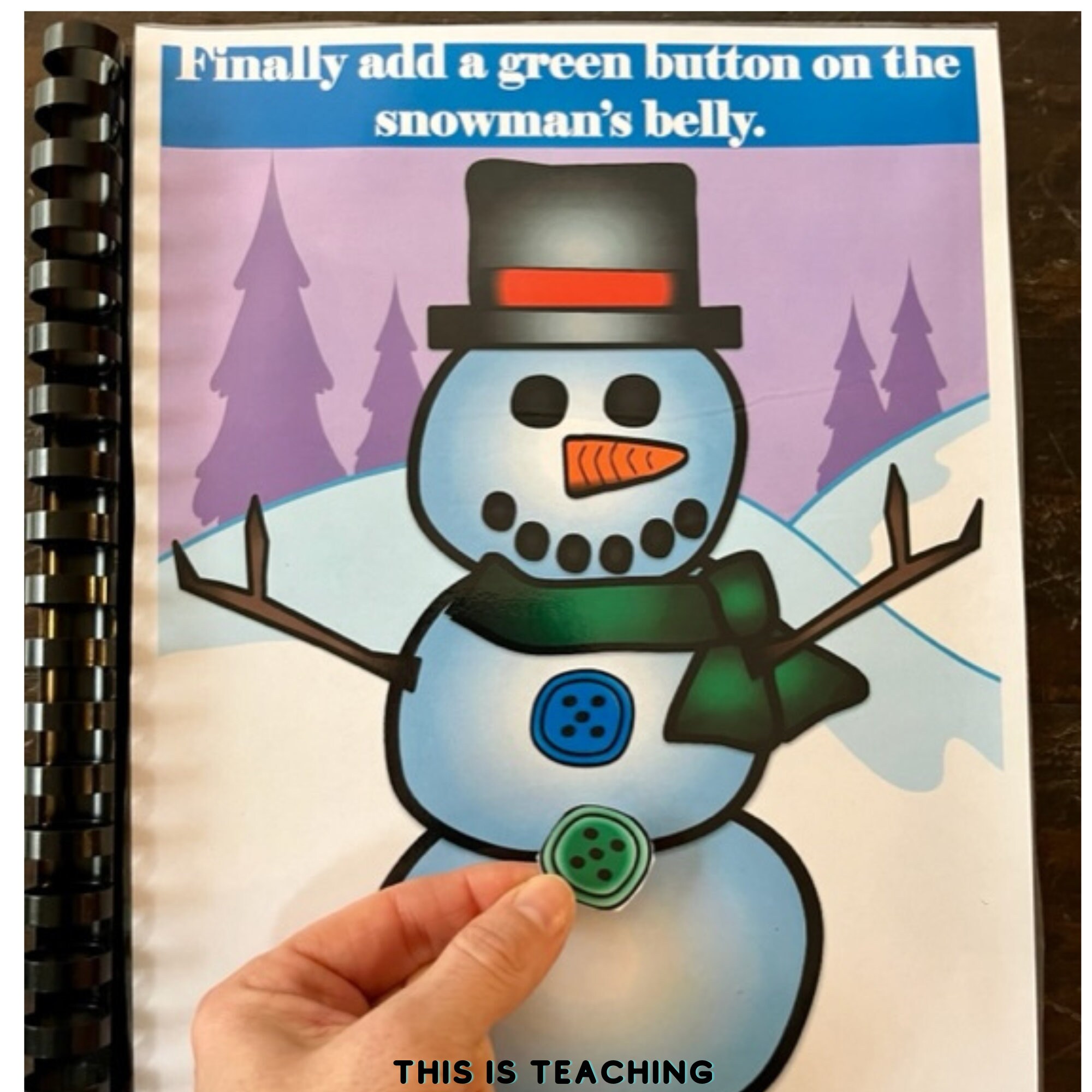 Let's Build A Snowman Winter Story & Activities Preschool Special ...