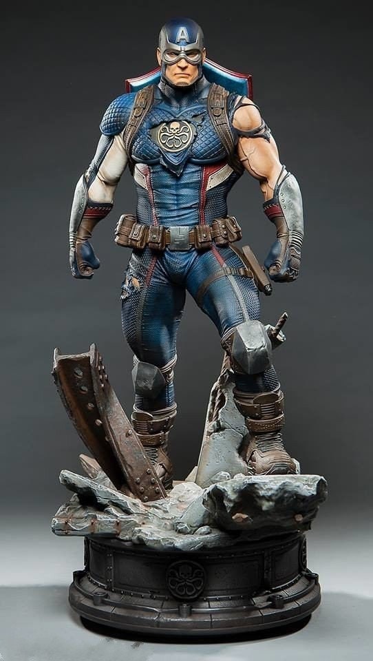 Captain America - STL 3D - Etsy