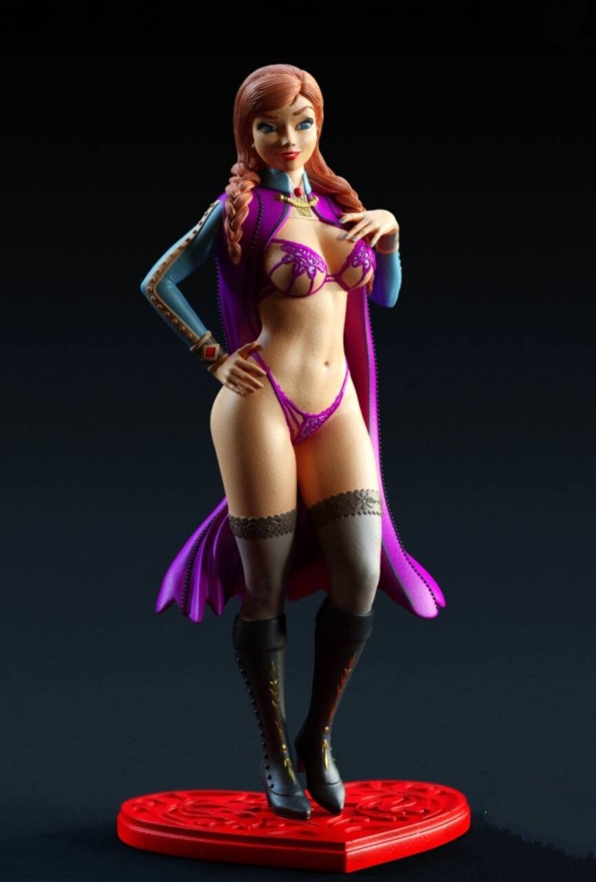 Anna / Frozen - STL 3D - Etsy