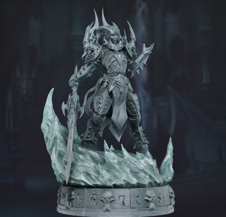 Draenei Death Knight-stl 3d - Etsy