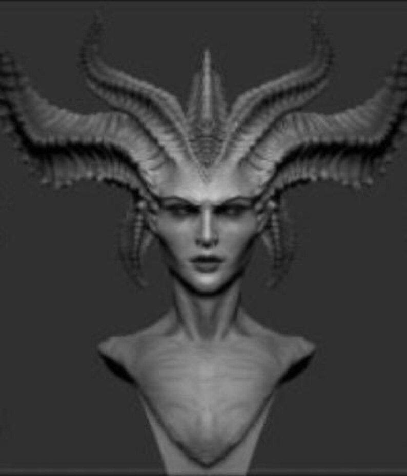 Lilith From Diablo - STL 3D - Etsy