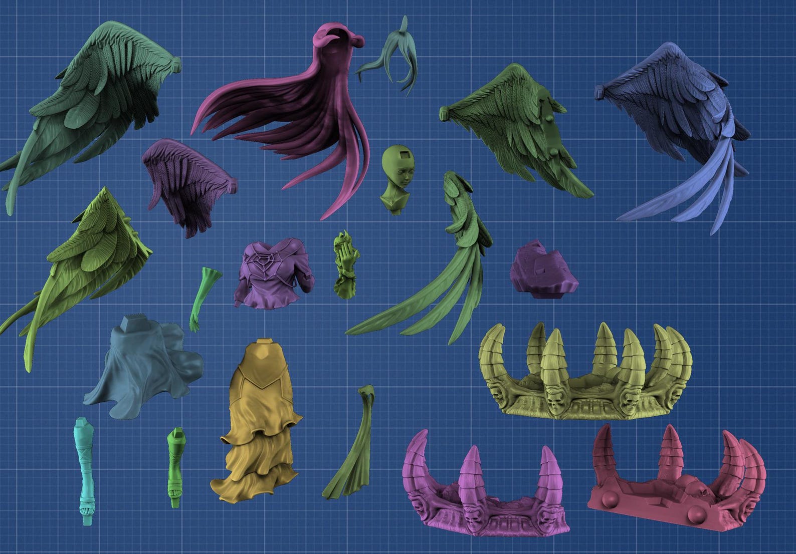 Albedo Ovarlod Summer Time - STL 3D - Etsy