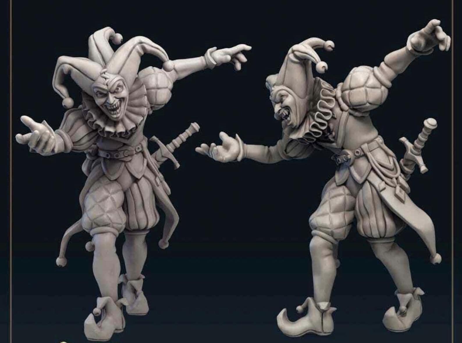 Jester - STL 3d - Etsy