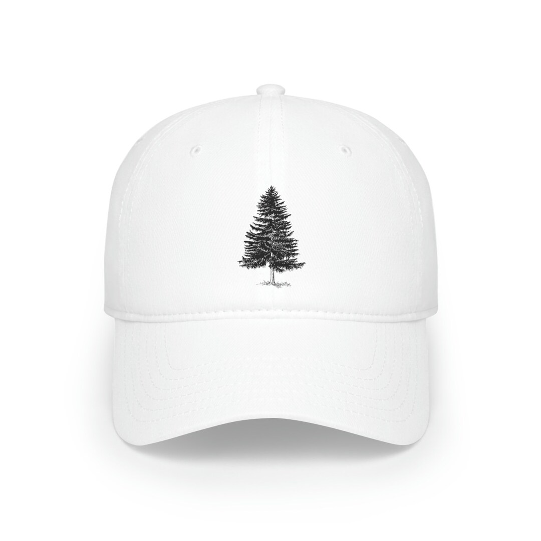 Tree Low Profile Baseball Cap, Evergreen Hat, Tree Lover Hat, Nature ...