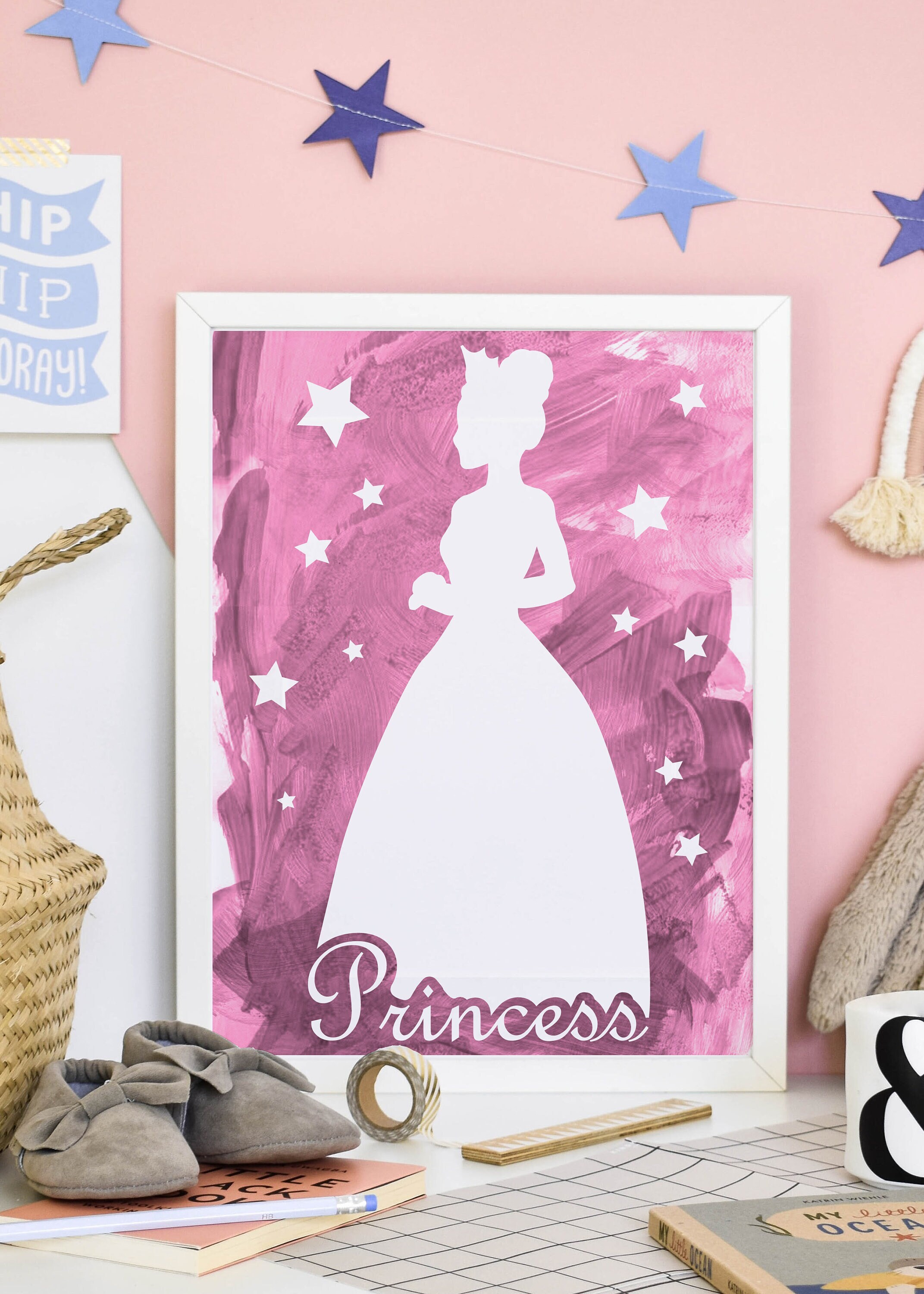 Princess Birthday Gift, Princess Party Favor, Princess Paint Party ...
