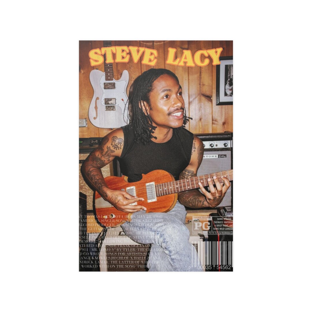 Steve Lacy Guitar Poster - Etsy