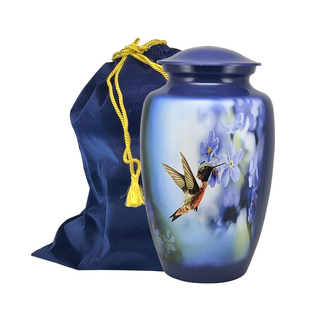 Hummingbird Urns Humming Bird Cremation Urn Human Ashes Adult Memorial ...