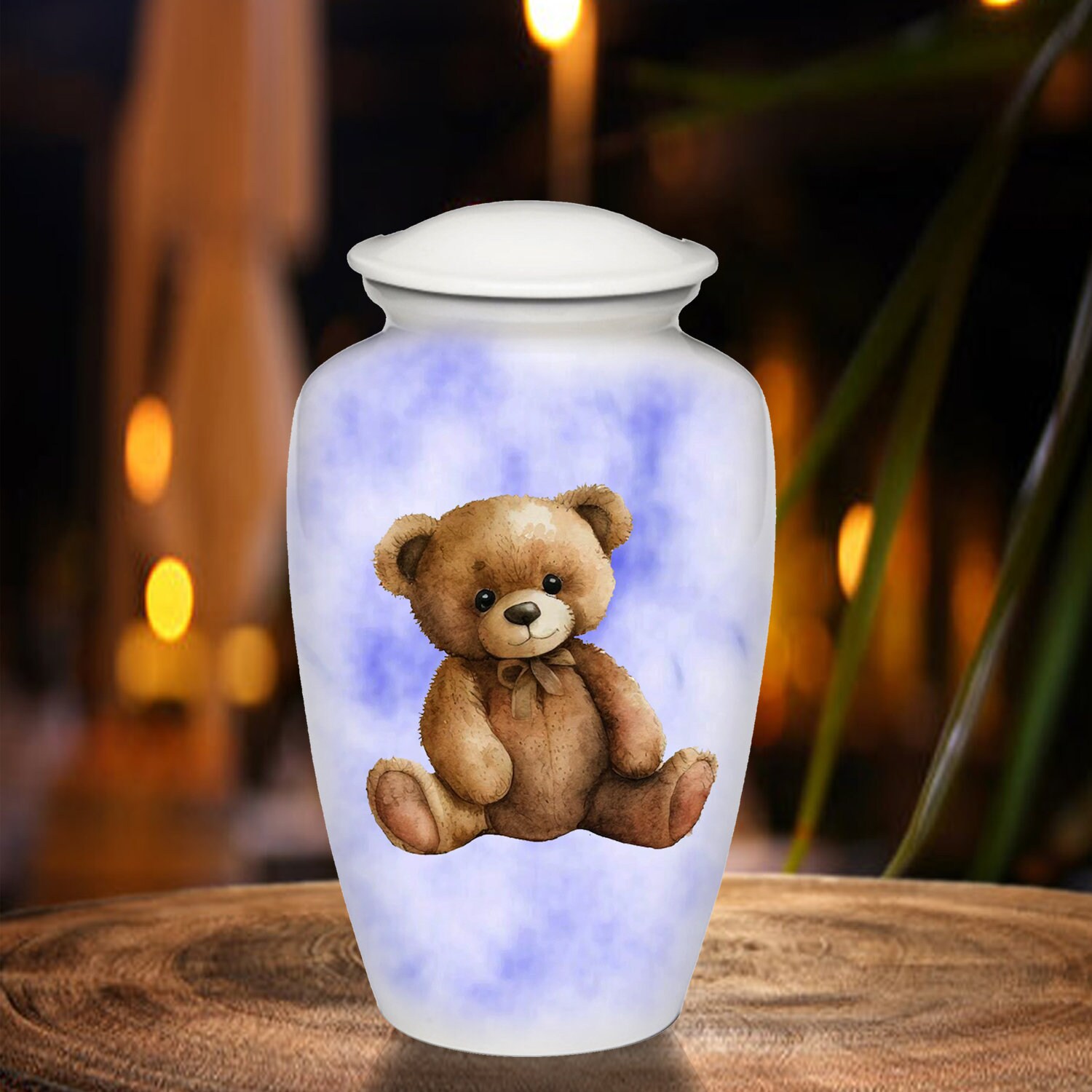Teddy Bear Urn Urn Cremation Urn Bear Urn Memorial - Etsy