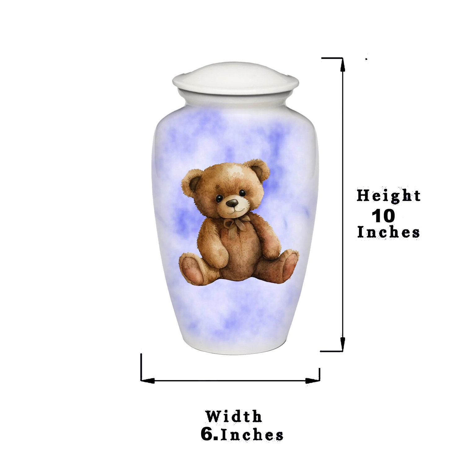 Teddy Bear Urn Urn Cremation Urn Bear Urn Memorial - Etsy