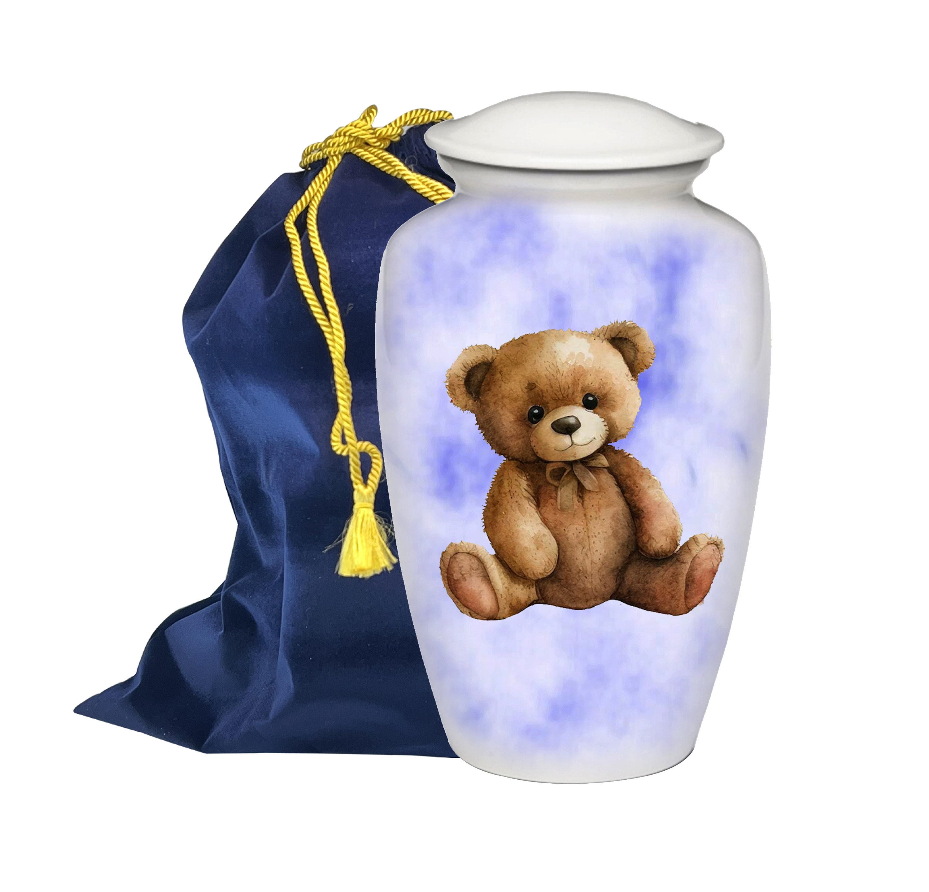 Teddy Bear Urn Urn Cremation Urn Bear Urn Memorial - Etsy