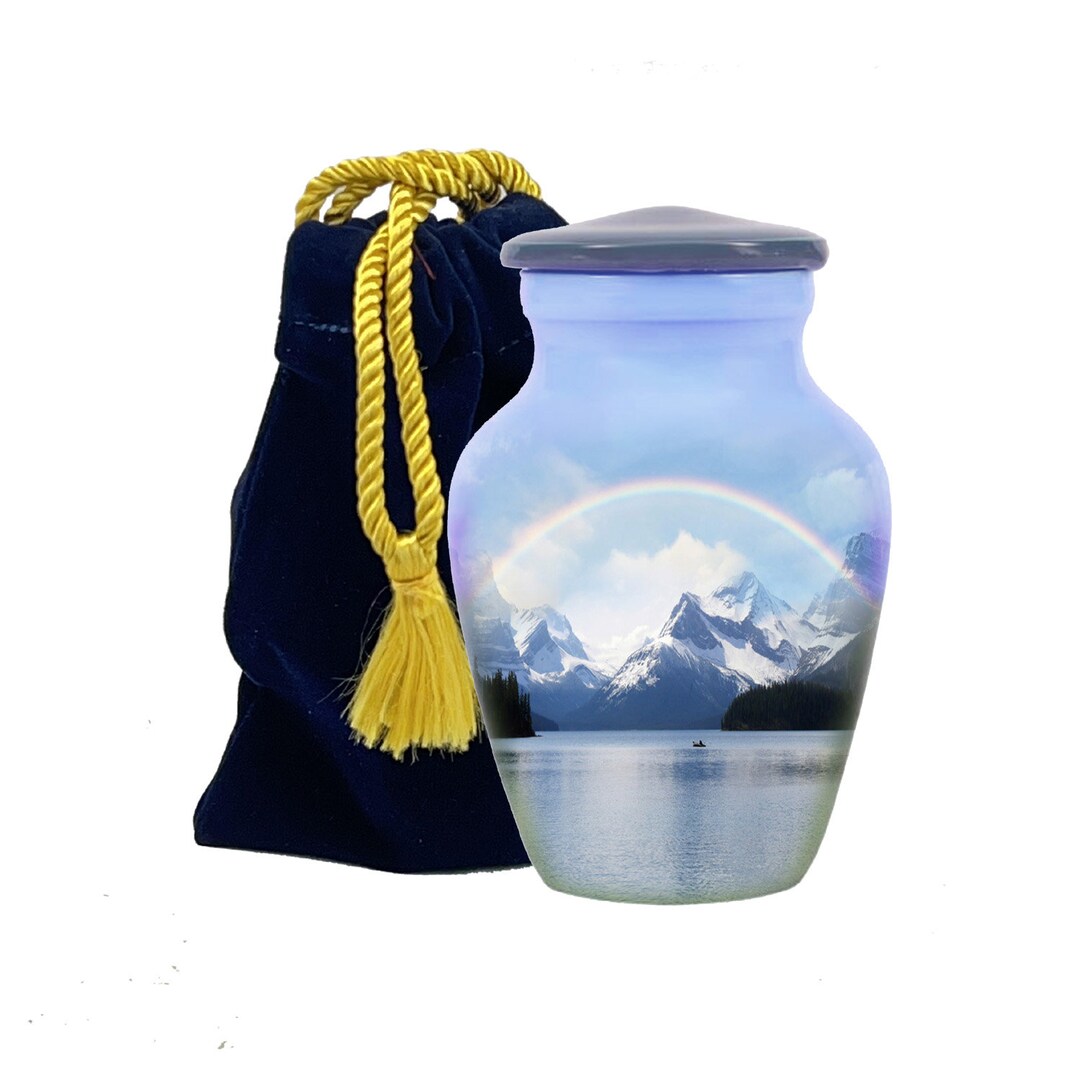 Rainbow Keepsake Rainbow Cremation Mini Keepsake for Human Ashes - Etsy