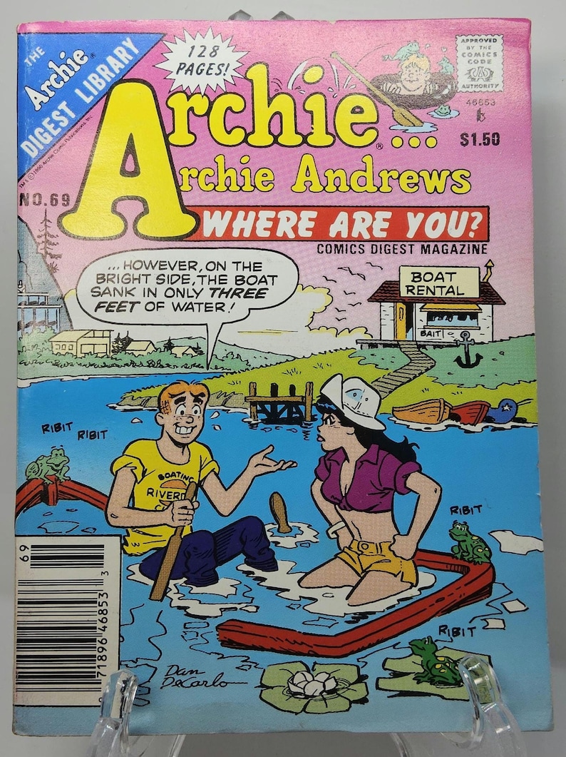 Vintage Archie Laugh Digest Magazine No. 115 - Classic Comic Humor - Etsy