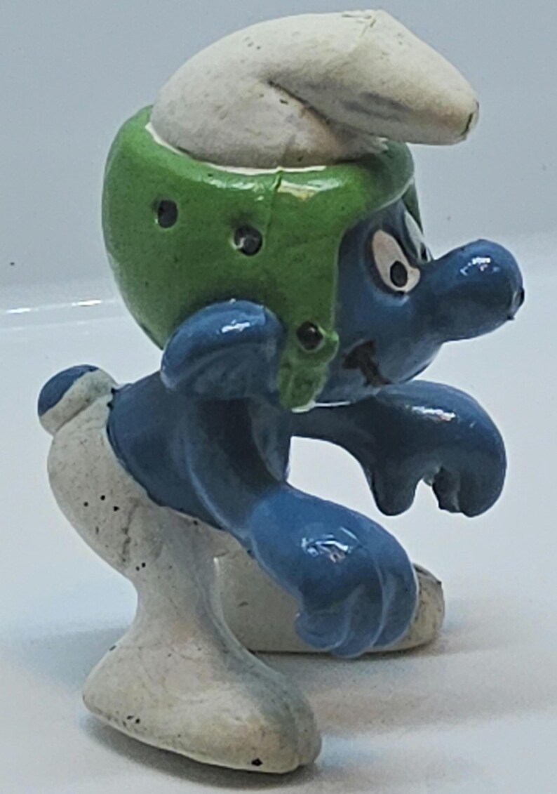 Vintage 1978 Smurfs Figurine Classic Car Driver Smurf Collectible - Etsy