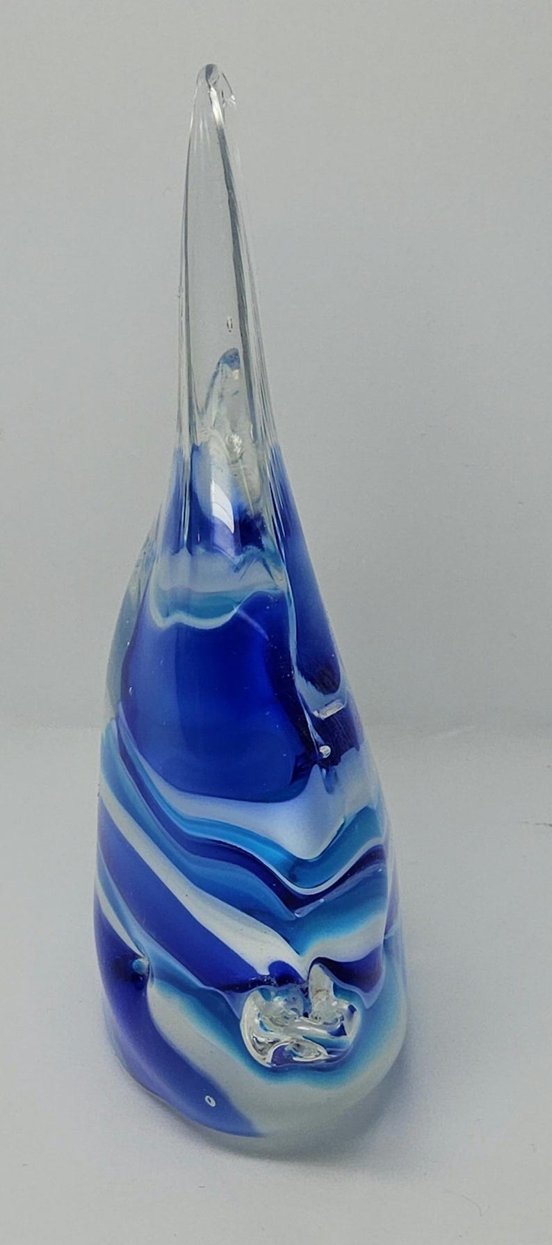 Art Glass Fish Figurines Colorful Decorative Ocean Creatures - Etsy