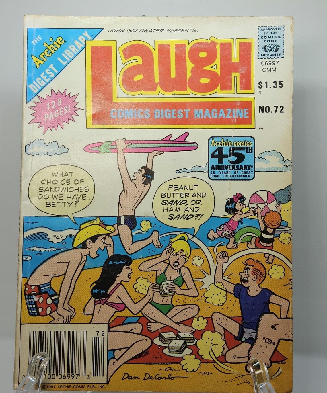 Vintage Archie Laugh Digest Magazine No. 115 - Classic Comic Humor - Etsy