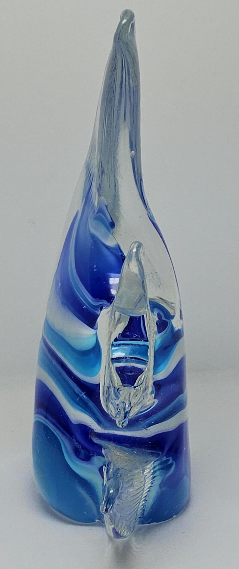 Art Glass Fish Figurines Colorful Decorative Ocean Creatures - Etsy