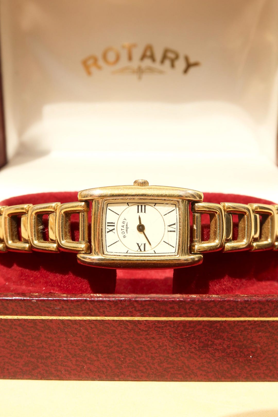 Rare Ladies Gold Vintage Rotary Watch in Box! Working - Etsy