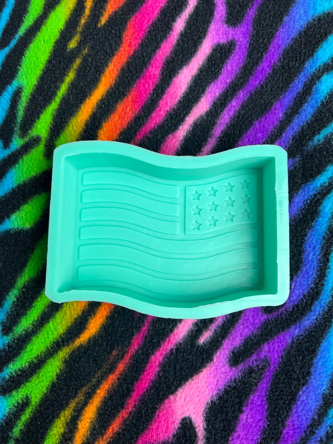 America Flag Silicone Mold | Car Freshie Mold | Silicone Molds for ...