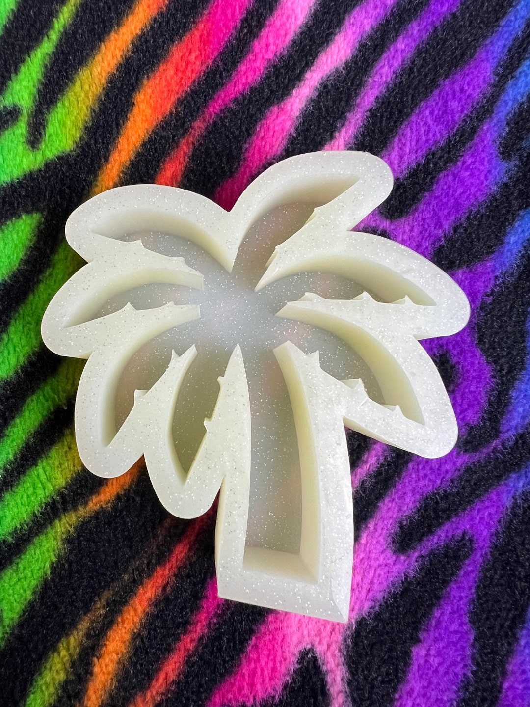 Palm Tree Silicone Mold for Car Freshies, Aroma Beads, Soap Making, and ...