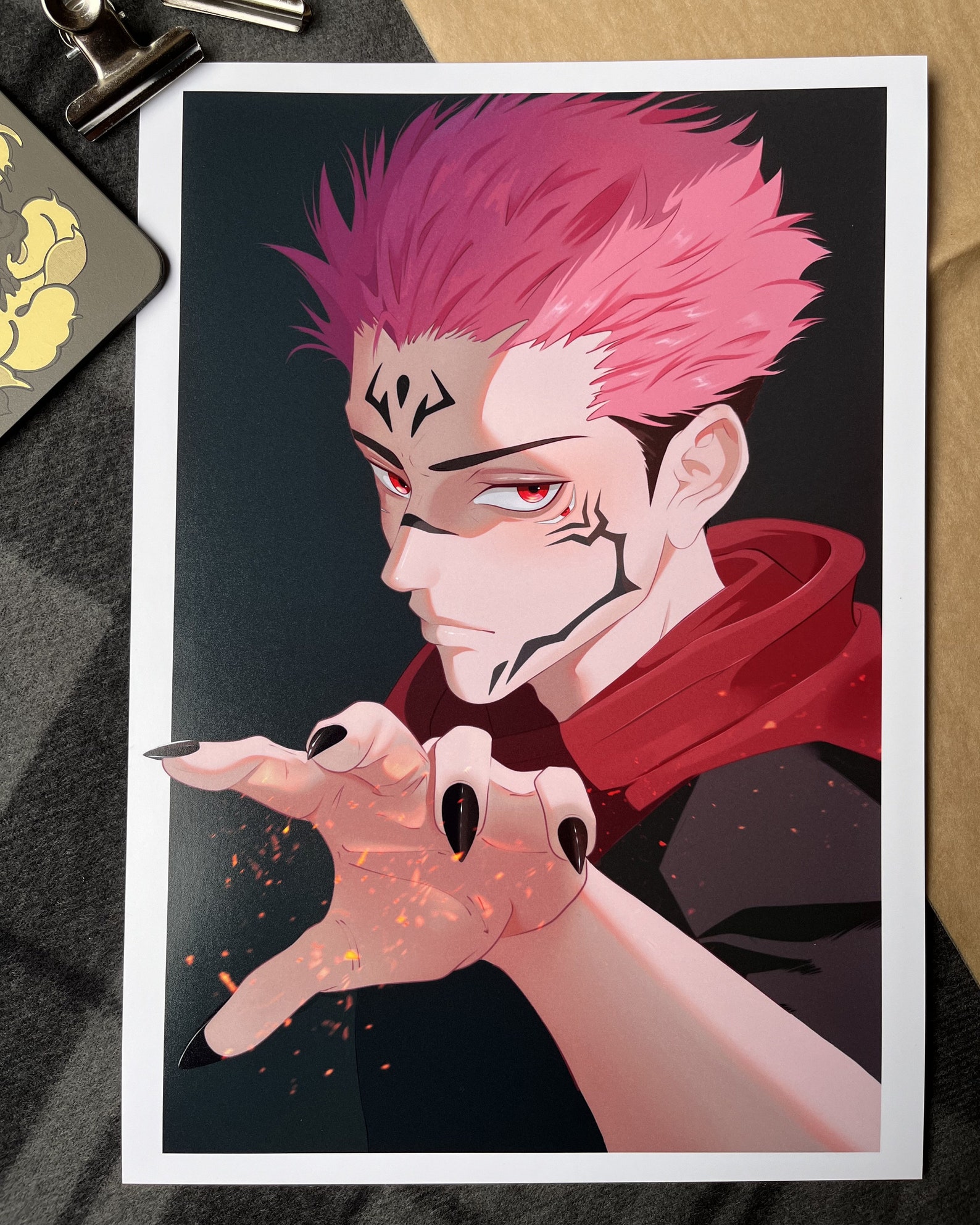 Sukuna Print jujutsu Kaisen - Etsy Canada