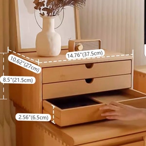 Custom Wooden Storage Box With Drawer, Storage Drawers Dressers for ...