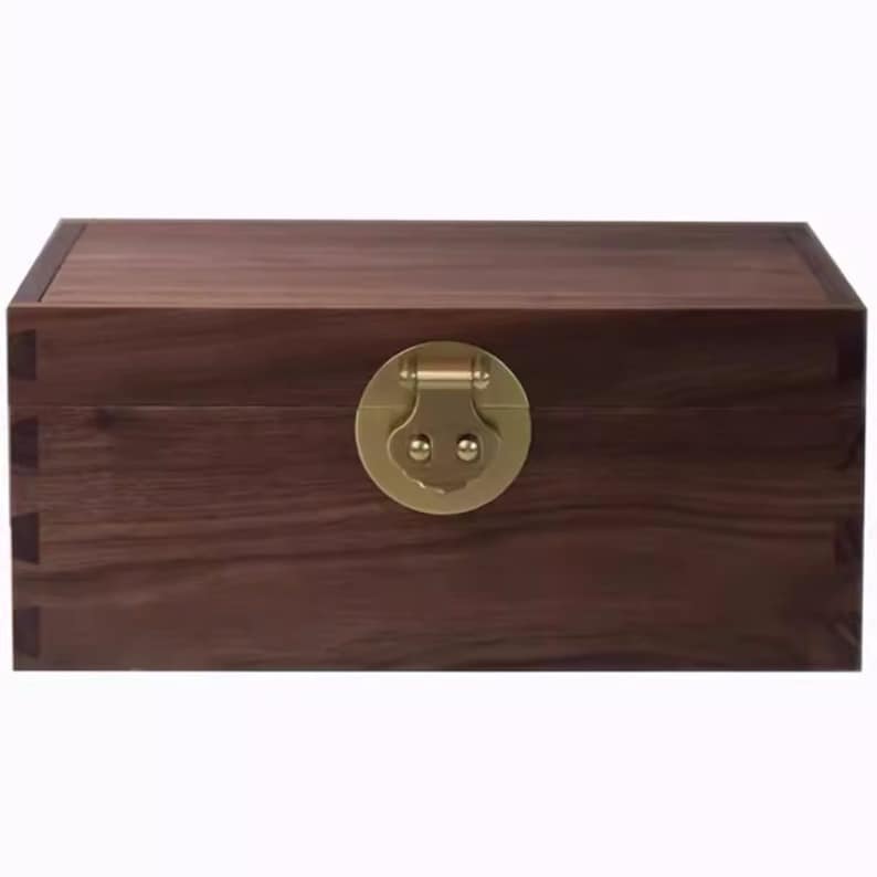 Personalized Extra Large Wooden Legacy Box With Hinged Lid, Custom ...