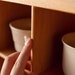 Wooden Desktop Coffee Tea Mug Cup Storage Holder With Drawer, Coffee ...