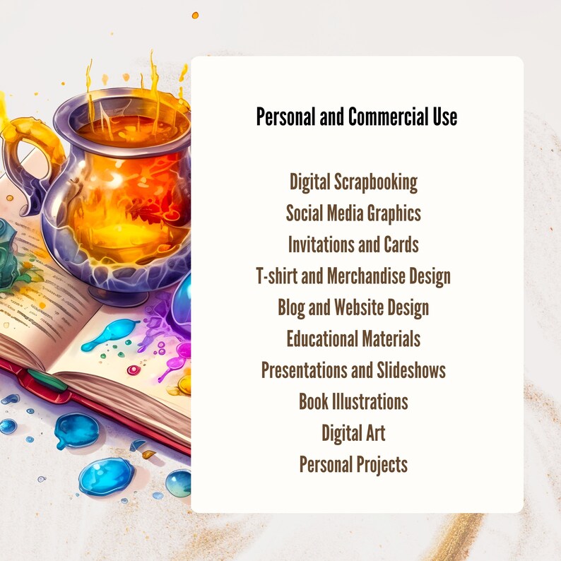 25 PNG Fantasy Potion Books Clipart - Open Book Clip Art - Book Bundle ...