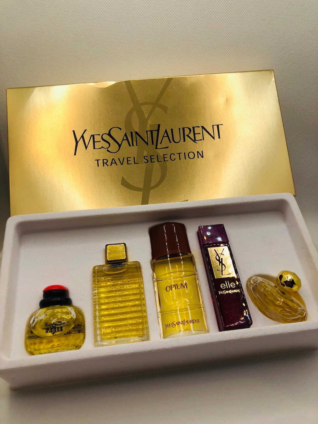 YSL Travel Selection Opium, Baby Doll, YSL Paris, Elle, Cinéma 7.5 Ml ...