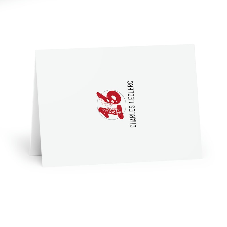 Charles Leclerc Birthday Cards 5 Pack - Etsy