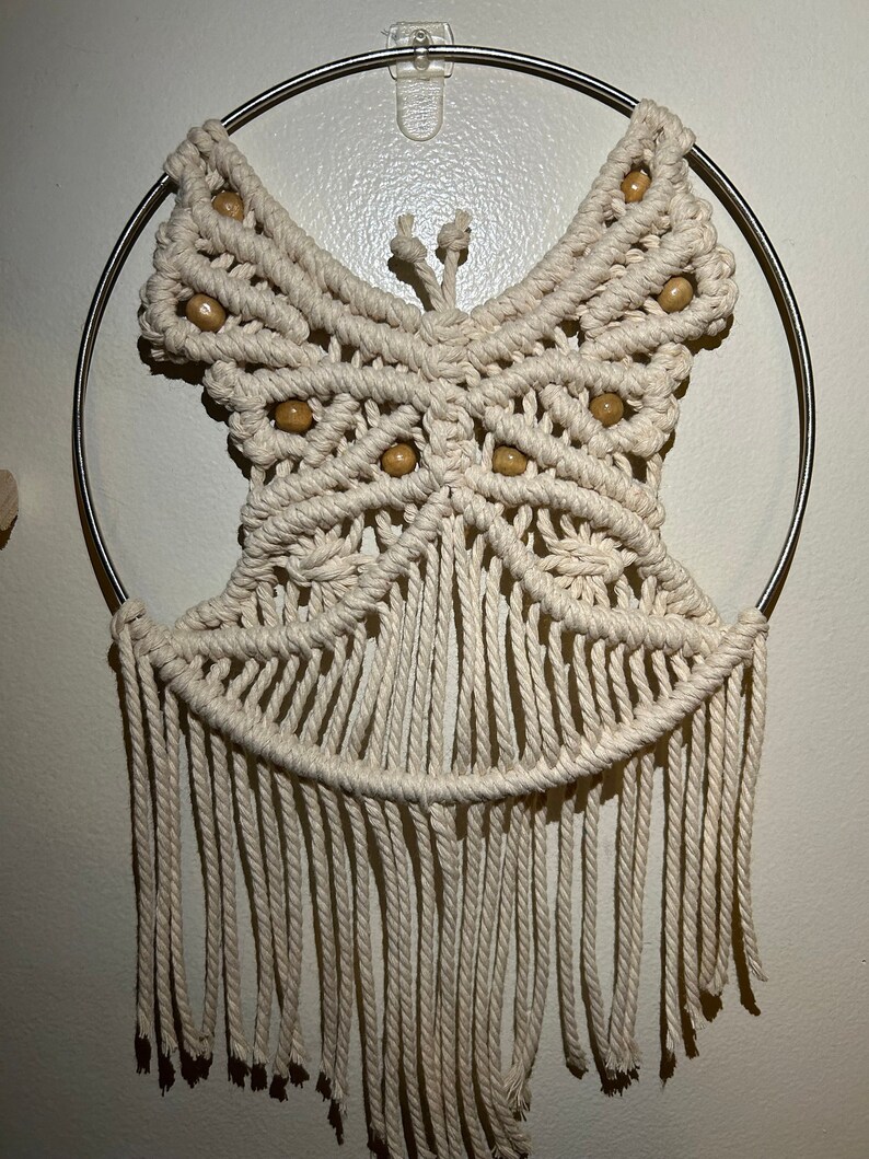 Butterfly Macrame Wall Hanging - Etsy