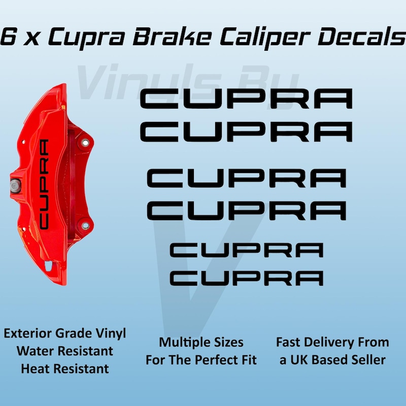 Cupra Decal - Etsy UK