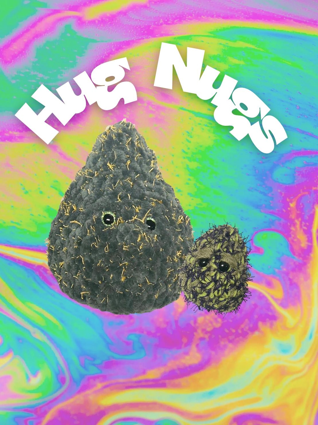 Crochet Weed Nug, MMJ Plushie, 420 Friendly, Garden Gift, Gift for ...