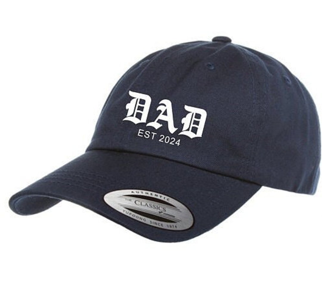 Personalized Embroidered Dad Hat, Custom Baseball Cap, Father's Day ...