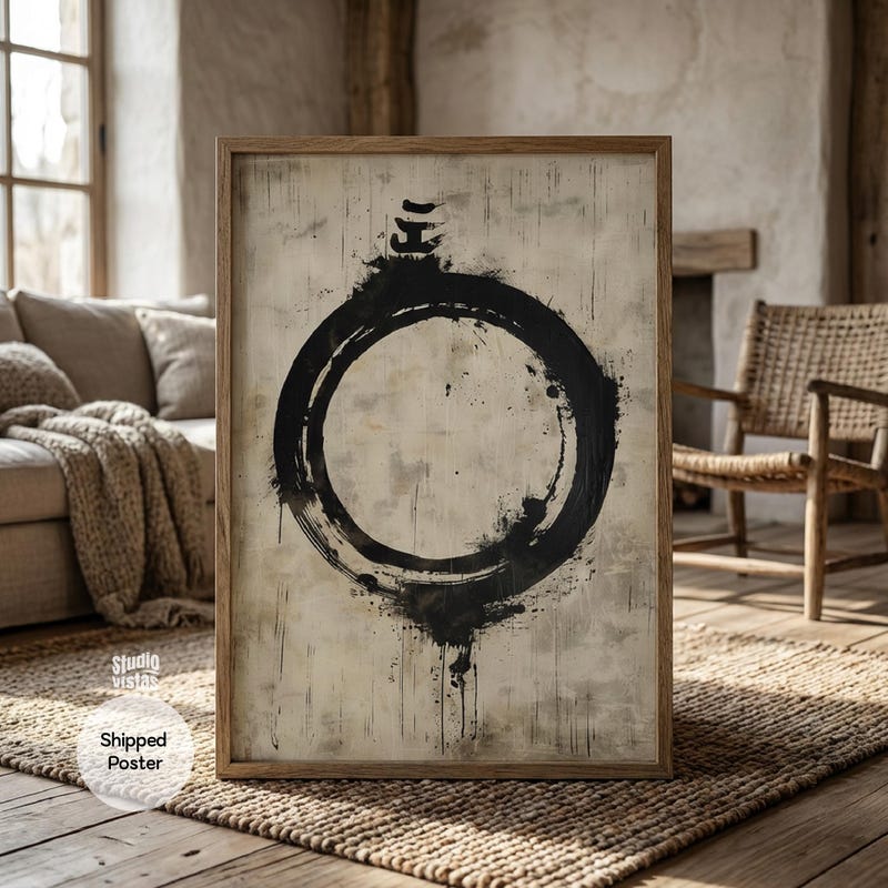 Wabi Sabi Enso - Etsy