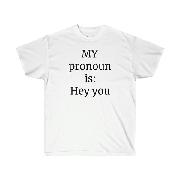 Pro Pronoun Shirt - Etsy