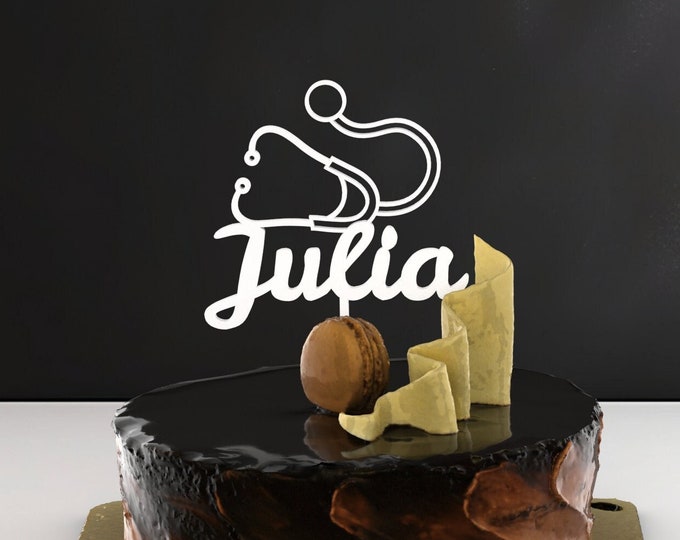 Cake Topper Graduation Doctor Cake Topper Medical Cake Topper - Etsy